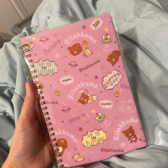 Hello Kitty | Accessories | Rilakkuma Pink Spiral Notebook | Poshmark